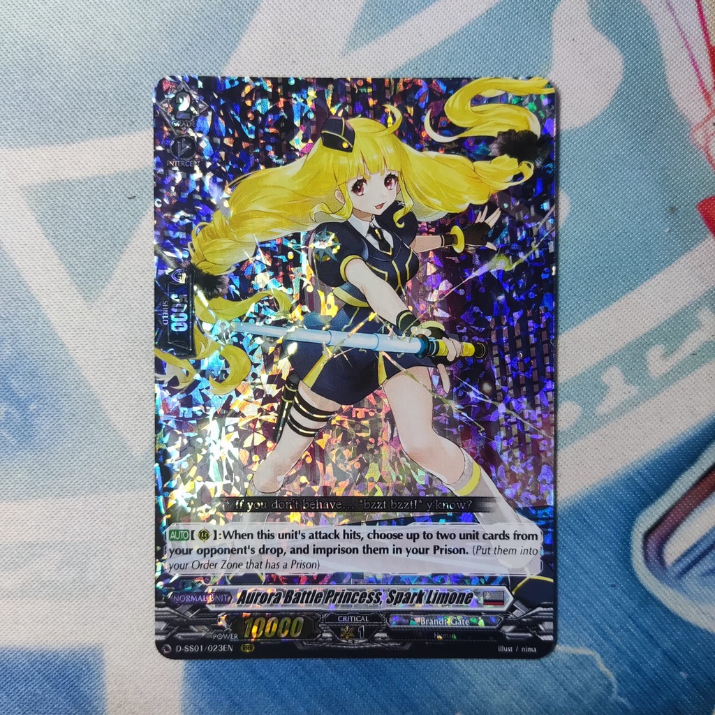 Jual vanguard aurora battle princess spark limone D-SS01 RRR original | Shopee Indonesia