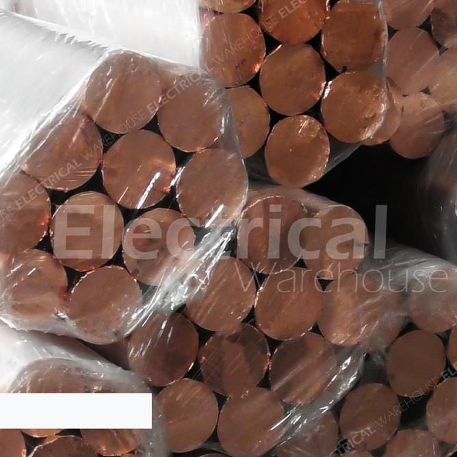 Jual Copper Rod 5/8 Inch Full 16Mm 2 Meter ( Ground, Grounding Tembaga ...