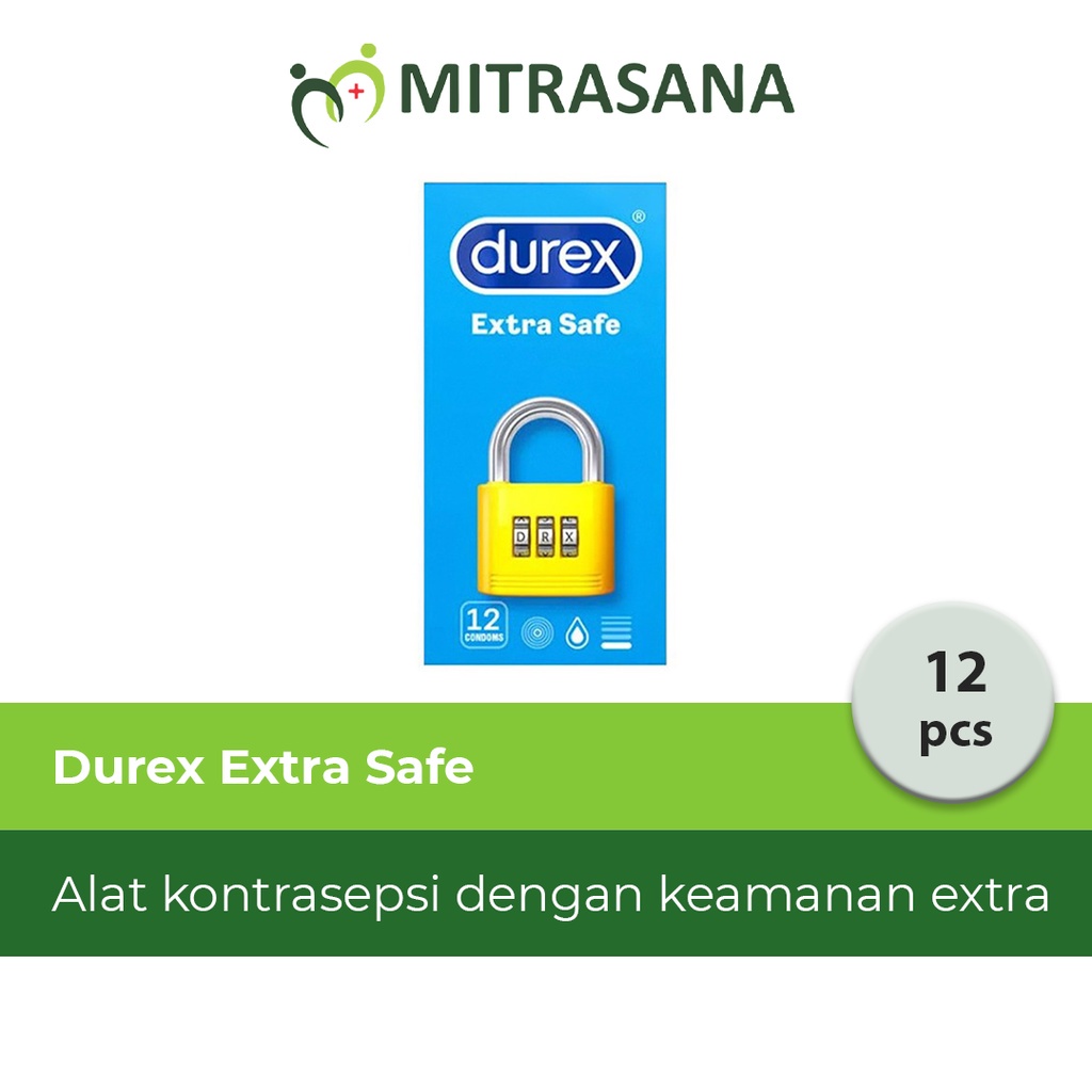 Jual Durex Extra Safe Easy On isi 12 Pcs | Shopee Indonesia