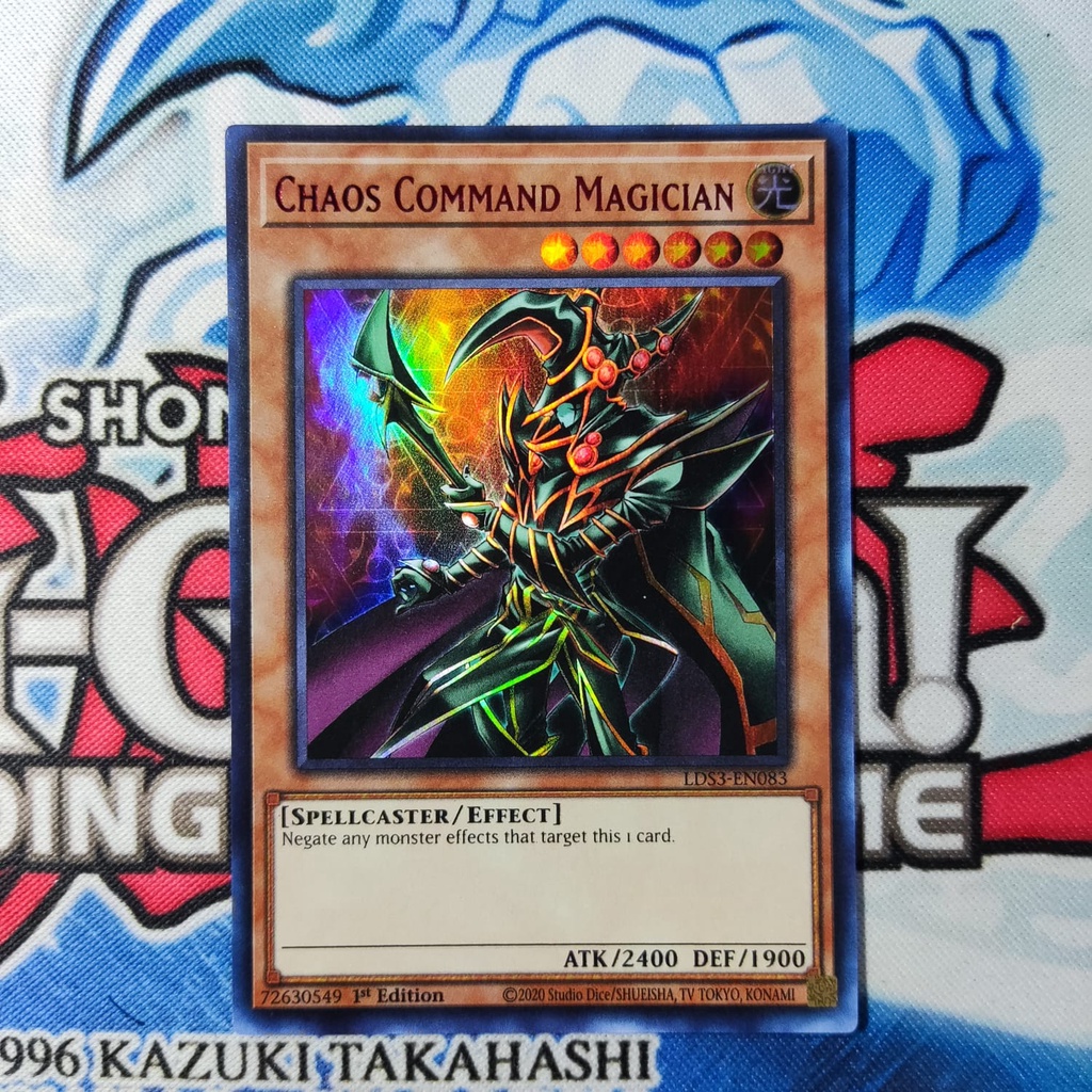 Jual yugioh chaos command magician LDS3 red ultra rare 1st original ...