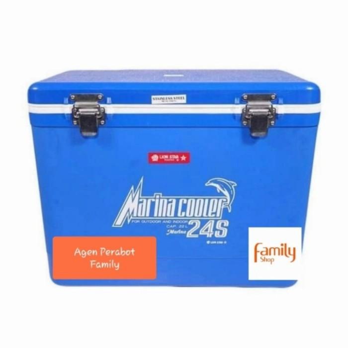 Jual Cooling Marina Cooler Box 24S Lion Star 22 Liter / Cool Box ...
