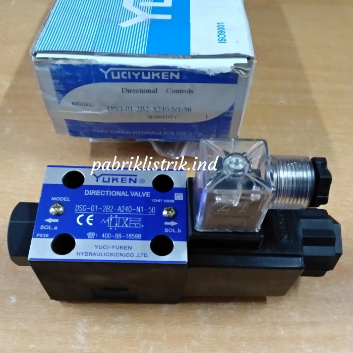 Jual Directional valve Hydraulic DSG 01 2B2 A240 N1 50 Yuci Yuken original | Shopee Indonesia