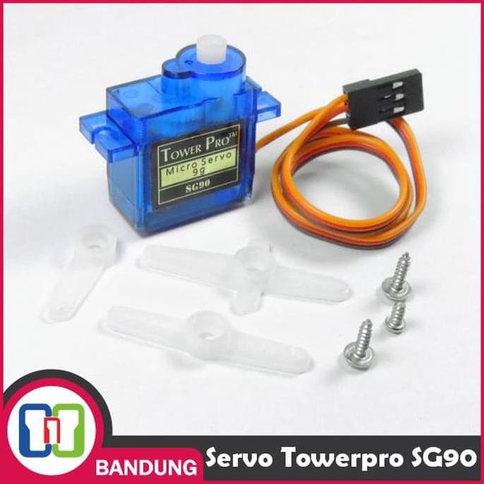 Jual TOWERPRO MOTOR SERVO SG90 SG 90 9G | Shopee Indonesia