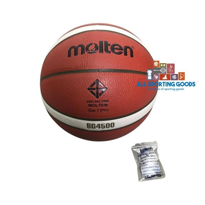 Jual Bola Basket Molten FIBA BG 4500 ORIGINAL 100% FREE Jaring Pentil ...