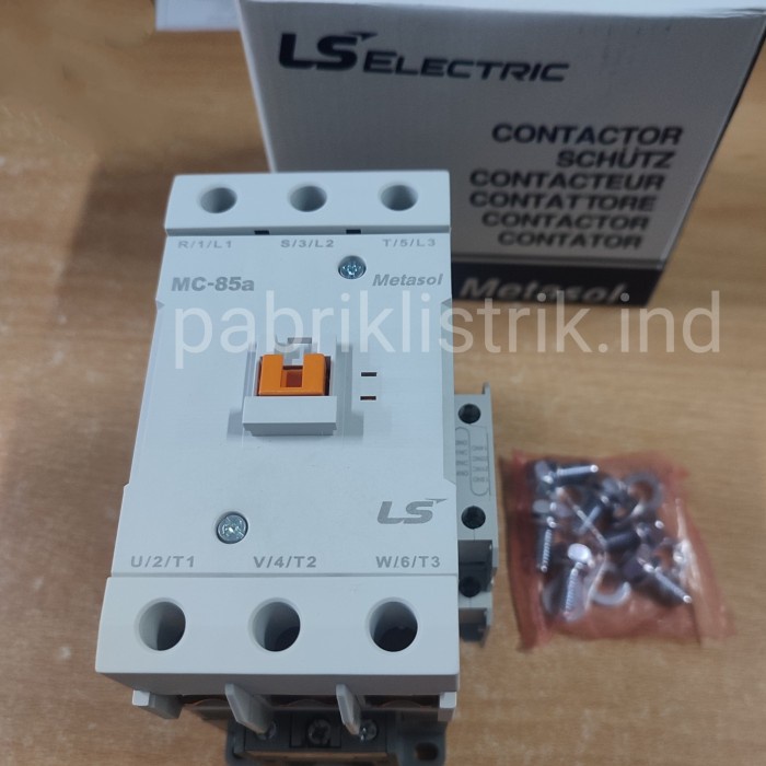 Jual Magnetic contactor Kontaktor MC 85a MC85a MC85 coil 220V AC LS ori | Shopee Indonesia