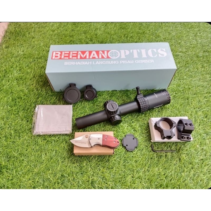 Jual Teleskop Buntung Beeman 1-6x24 IR Telescope Scope Beeman Optics ...