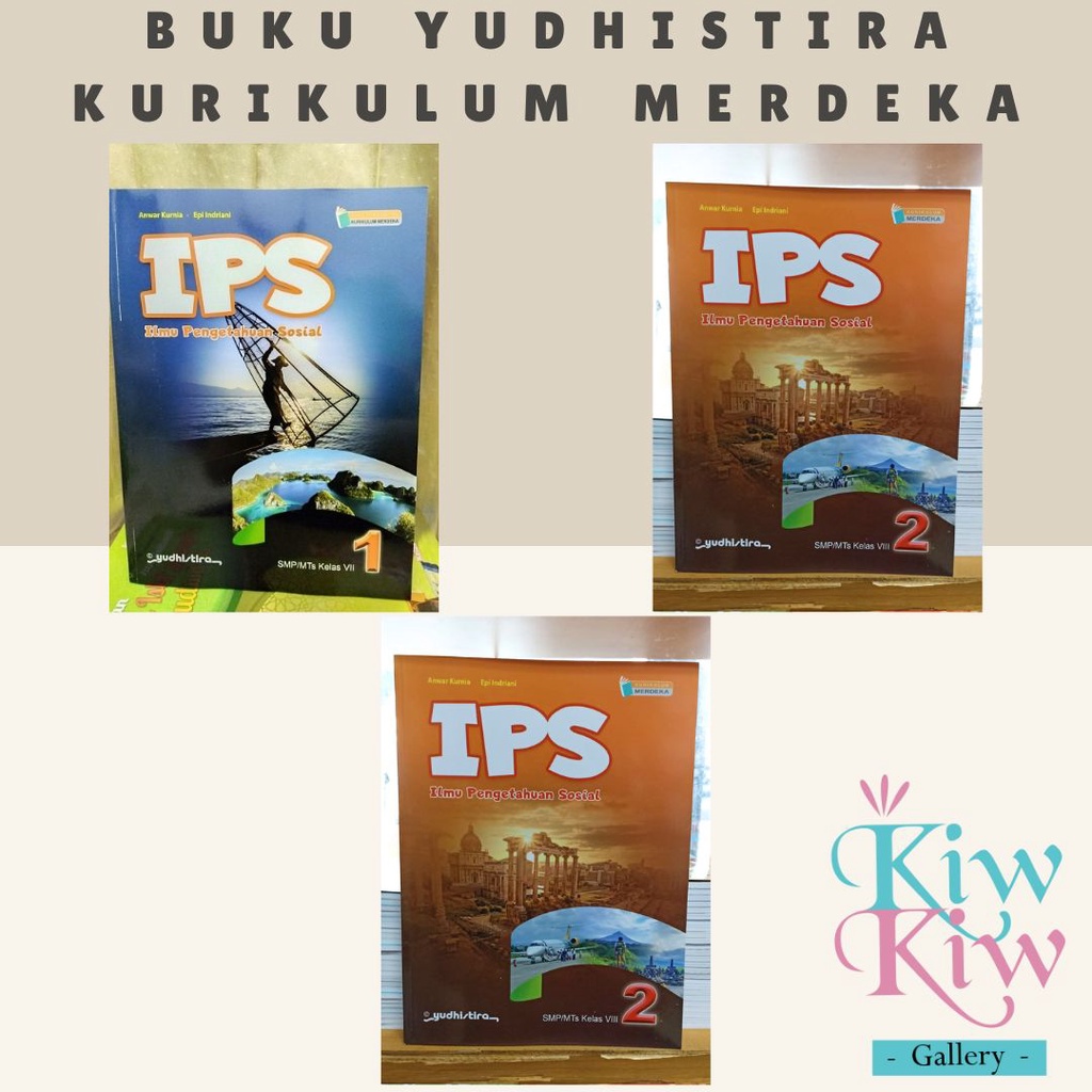 Jual Buku Ilmu Pengetahuan Sosial (IPS) Kelas 7, 8, 9 SMP/MTS Kurikulum ...