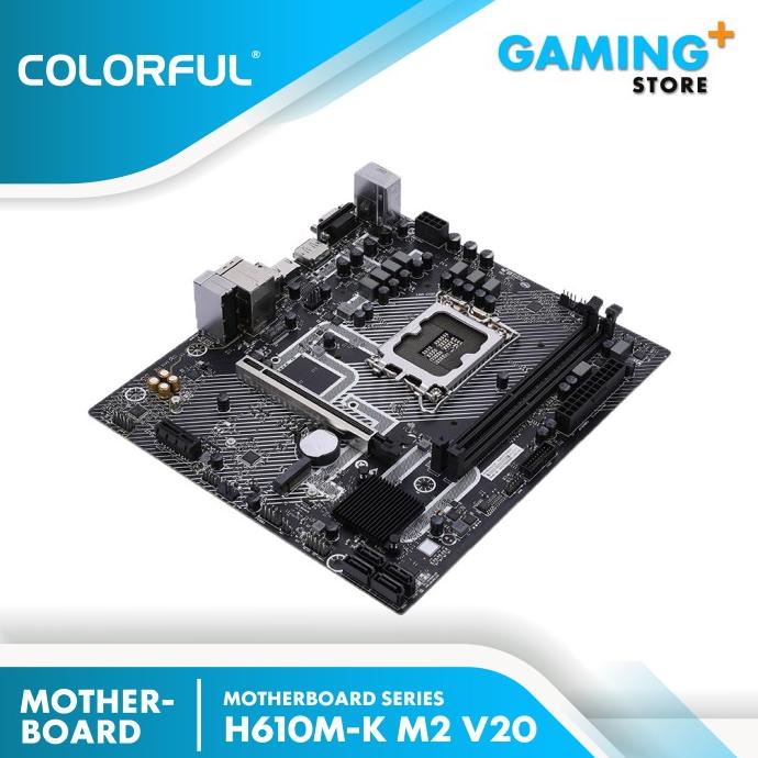Jual Motherboard Colorful H610M-K M.2 V20 (LGA1700, H610, DDR4, USB3.2 ...