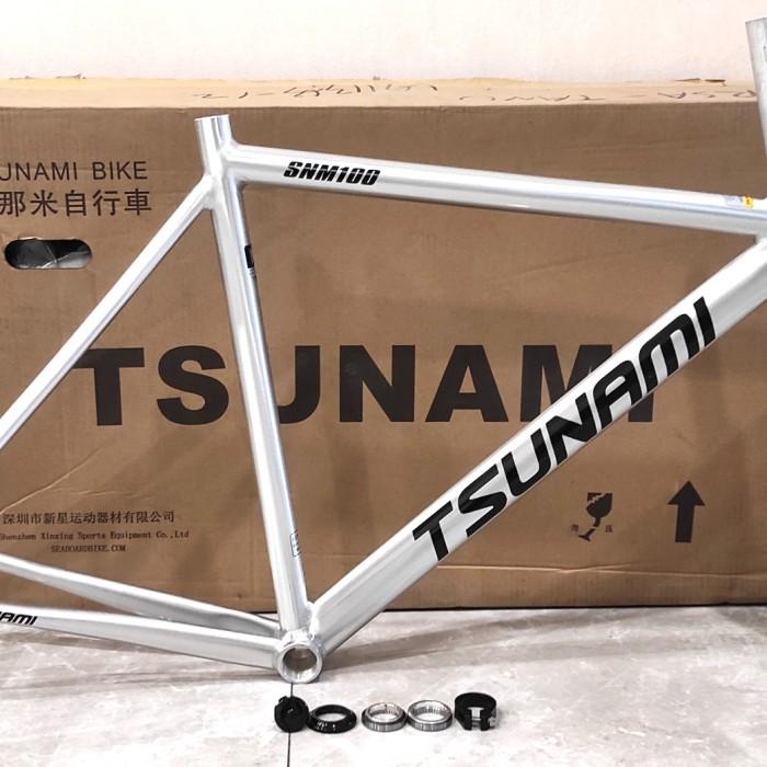 Jual Best Seller Frame Tsunami Snm100 Sepeda Fixie Aluminum Alloy Frame ...
