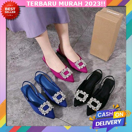 Jual Sandal Jinjit Wanita Terbaru 2023 Haigh Heels Wisuda Hails Pesta ...