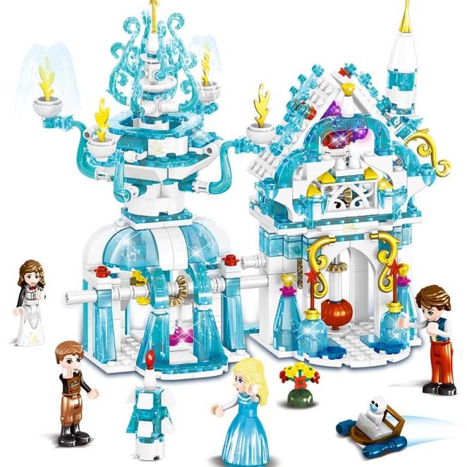 Jual Must Have!! Lego Compatible Blok Bangunan Rakitan Ice Magic ...