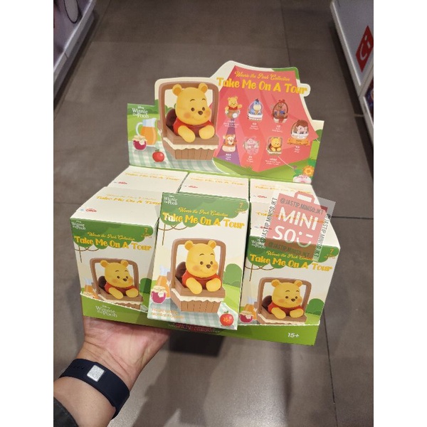 Jual MINISO 🆕 Blind Box Figure Winnie the Pooh Collection "Take me on a ...