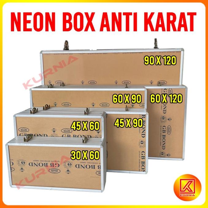 Jual Neon Box 60x120 Aluminium | Shopee Indonesia
