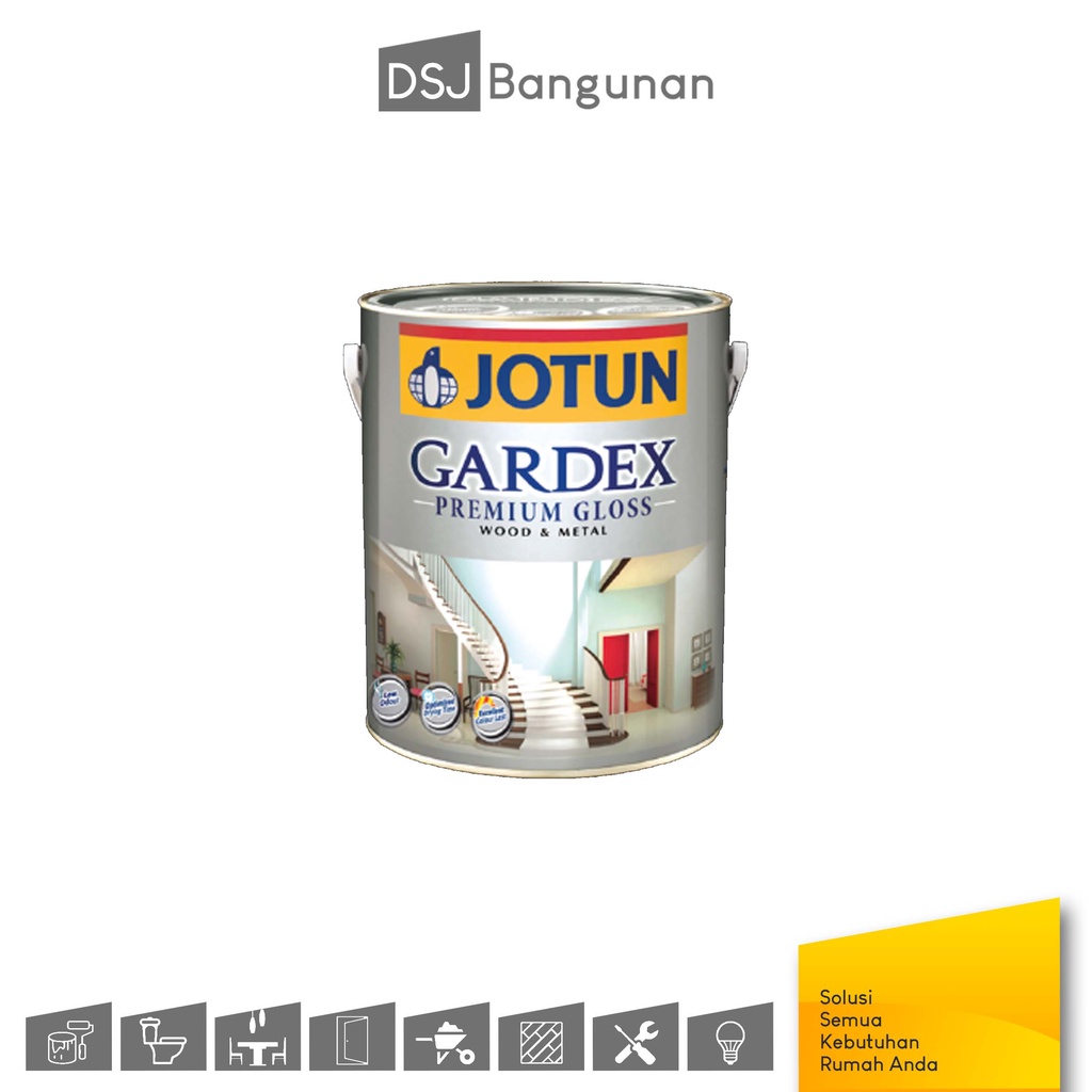 Jual Jotun Gardex Premium Gloss/Semi Gloss Cat Kayu & Besi 1L | Shopee ...