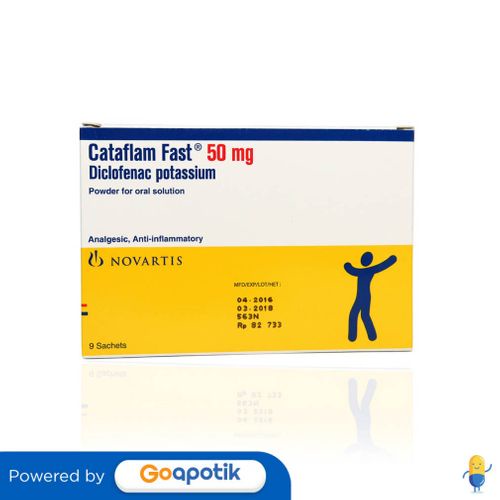 Jual CATAFLAM FAST SACHET BOX | Shopee Indonesia