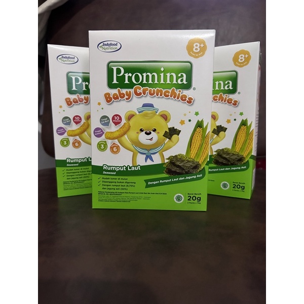 Jual Promina Baby Crunchies Rasa Rumput Laut | Shopee Indonesia