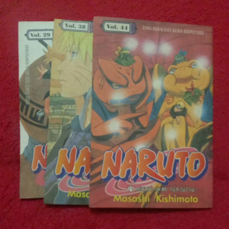 Jual buku komik.naruto vol.1sampai 27.38.44.46. by masashi kishimoto./pcs | Shopee Indonesia