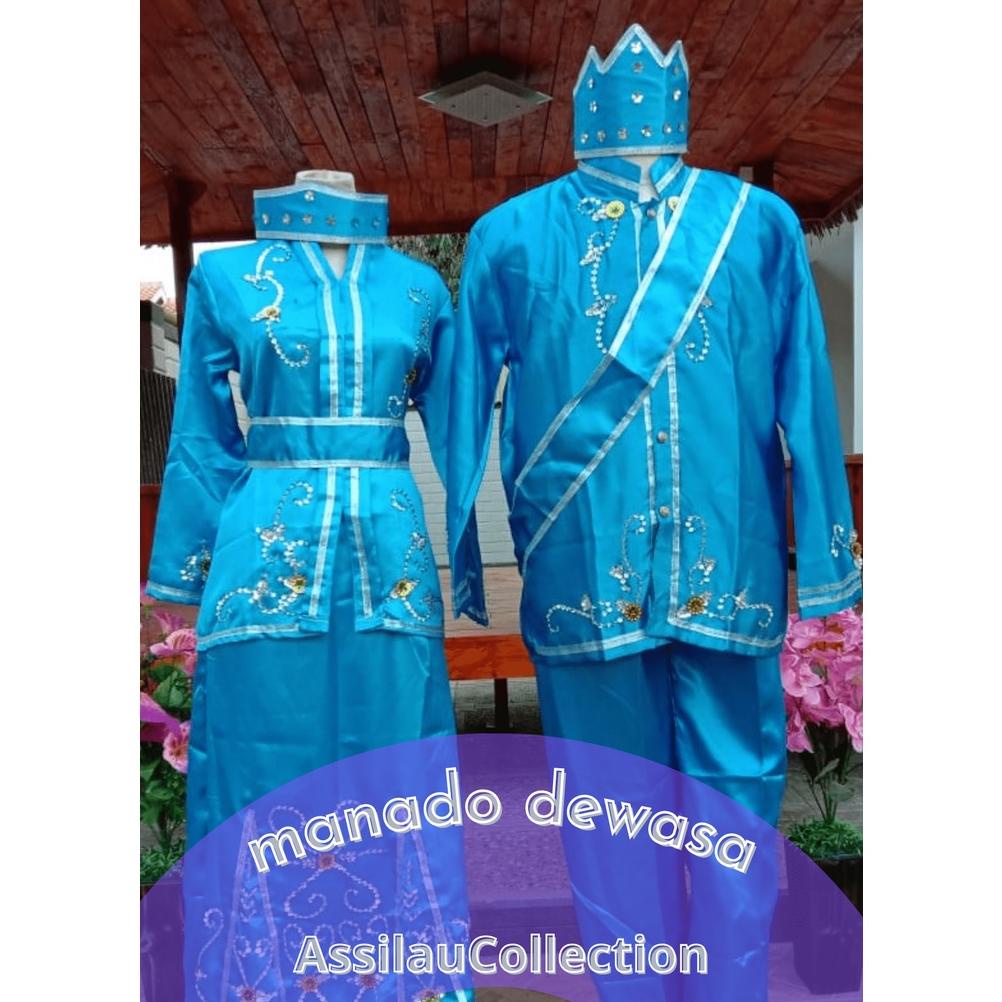 Jual Terlaris Baju Adat Manado/ Adat Manado/ Adat Manado (Dewasa ...