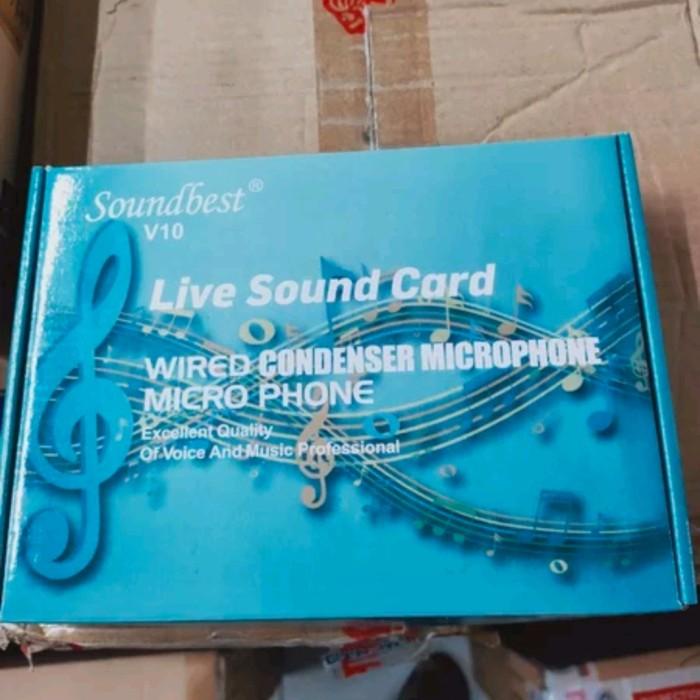 Jual Mixer Soundbest Sound Card V10 | Shopee Indonesia