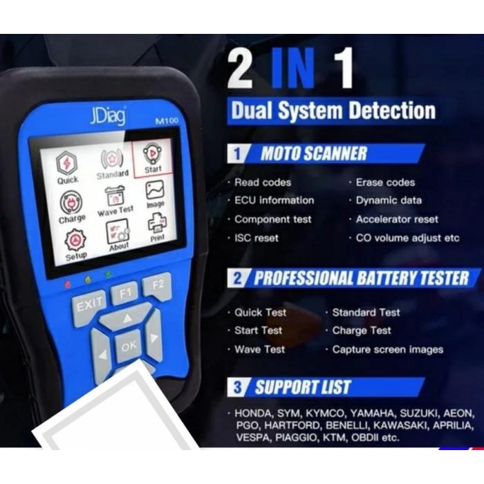Jual Jdiag M 100 Diagnosis Scanner/Alat Scanner Injeksi - Wojia ...