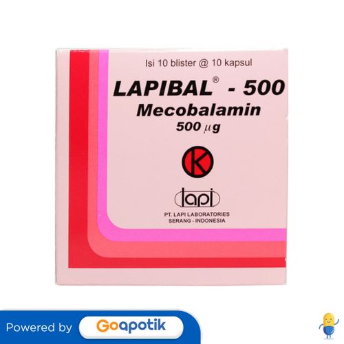 Jual LAPIBAL 500 MCG BOX 100 KAPSUL | Shopee Indonesia