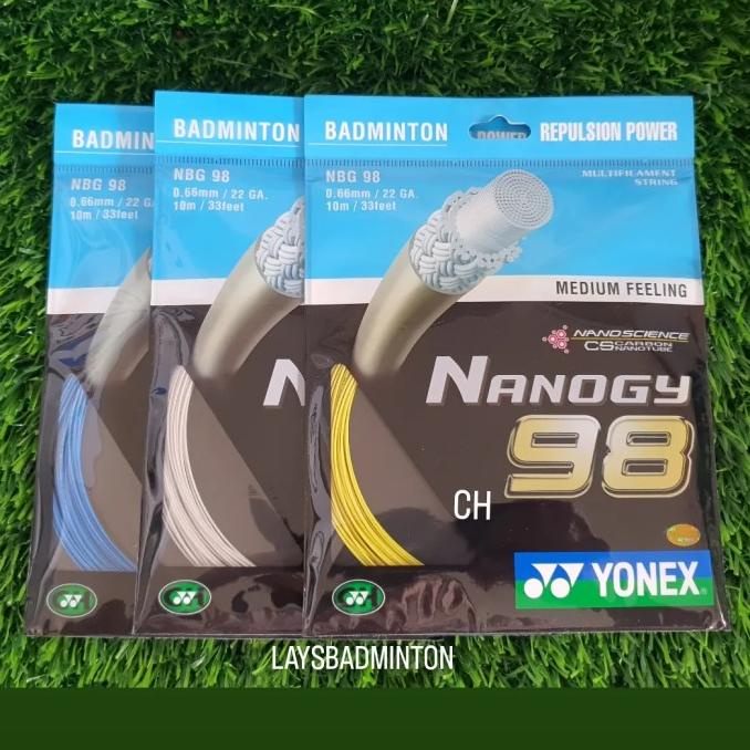Jual SENAR YONEX NANOGY 98 ORIGINAL MADE IN JAPAN | Shopee Indonesia