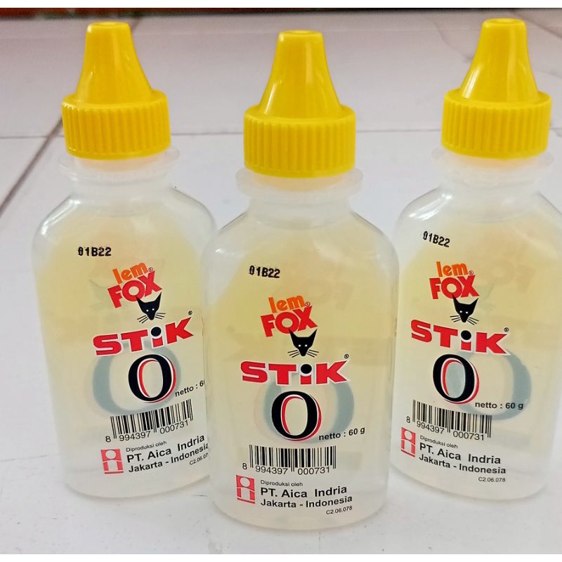 Jual lem fox stik O cair (1pcs) | Shopee Indonesia