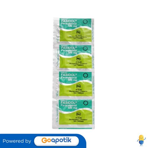 Jual FASIDOL 500 MG STRIP 10 KAPLET | Shopee Indonesia