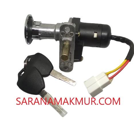 Jual Ori Sparepart Viar / Kunci Motor Listrik Q1 Viar / Key Set (Enq ...
