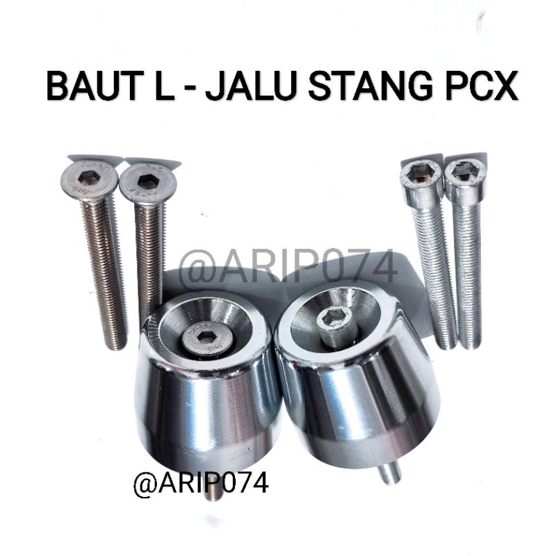 Jual BAUT JALU HONDA PCX BAUT L JALU STANG HONDA PCX ADV VARIO BEAT ...