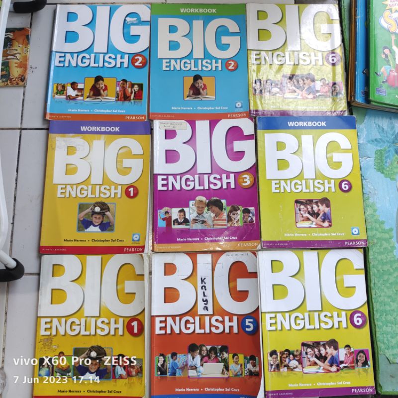 Jual BUKU BIG ENGLISH STUDENT'S BOOK & WORKBOOK | Shopee Indonesia