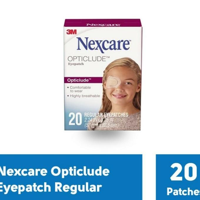 Jual 3M Nexcare Opticlude Orthoptic Eye Patch Regular Penutup Plester ...