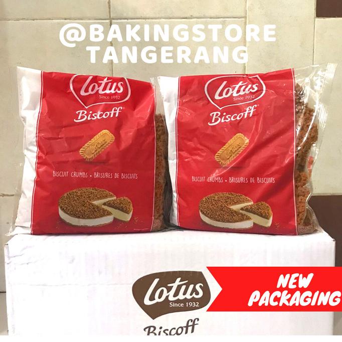 Jual Lotus Biscoff Cookies Crumb | Lotus Biscuit Crumble 750 Gr ...