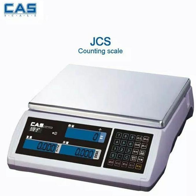 Jual Timbangan Digital Counting Scale Cas Type Jcs Cap. 3 Kg - 30 Kg | Shopee Indonesia