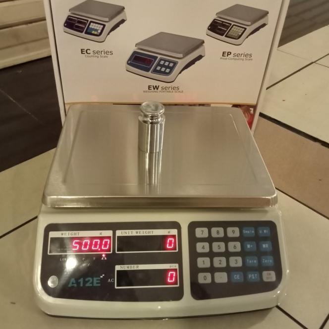 Jual Timbangan Counting Scale 6Kg X 0.2G/ Timbangan Hitung Baud/Mur 6Kg/0.2 | Shopee Indonesia