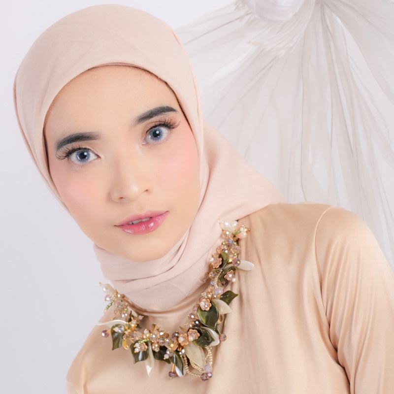 Jual ADHA NECKLACE /Kalung Manik/Kalung Bead/ Kalung Hijab Friendly ...