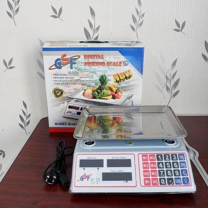 Jual Timbangan Barang Buah Laundry Digital + Harga 30Kg Computing Scale ...