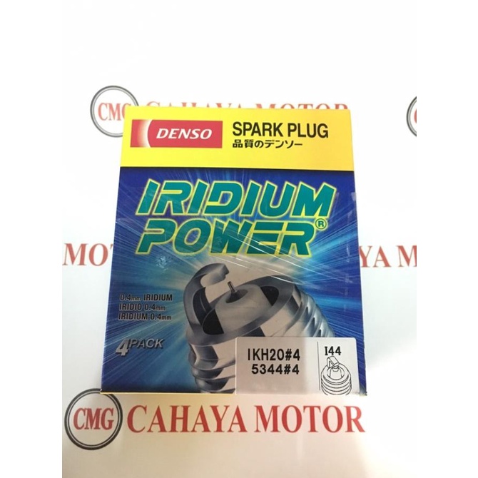 Jual Busi Iridium Innova Fortuner Hilux Bensin IKH20 Denso Original ...