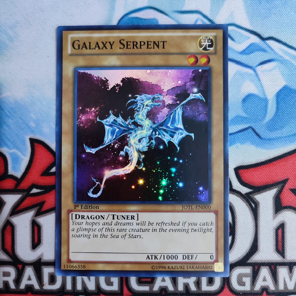 Jual yugioh galaxy serpent JOTL super rare 1st original | Shopee Indonesia
