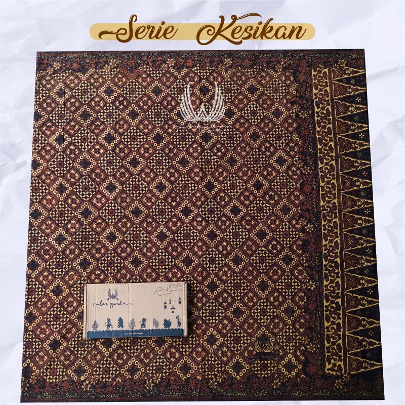 Jual Sarung Batik LarGurda Serie Kesikan (Motif Tambal Dadu) | Shopee ...