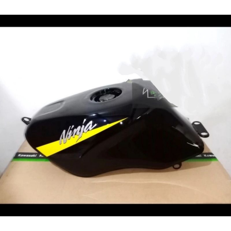 Jual Tangki Tengki Striping Stiker Kuning 2014 Ninja Rr 150 New ...