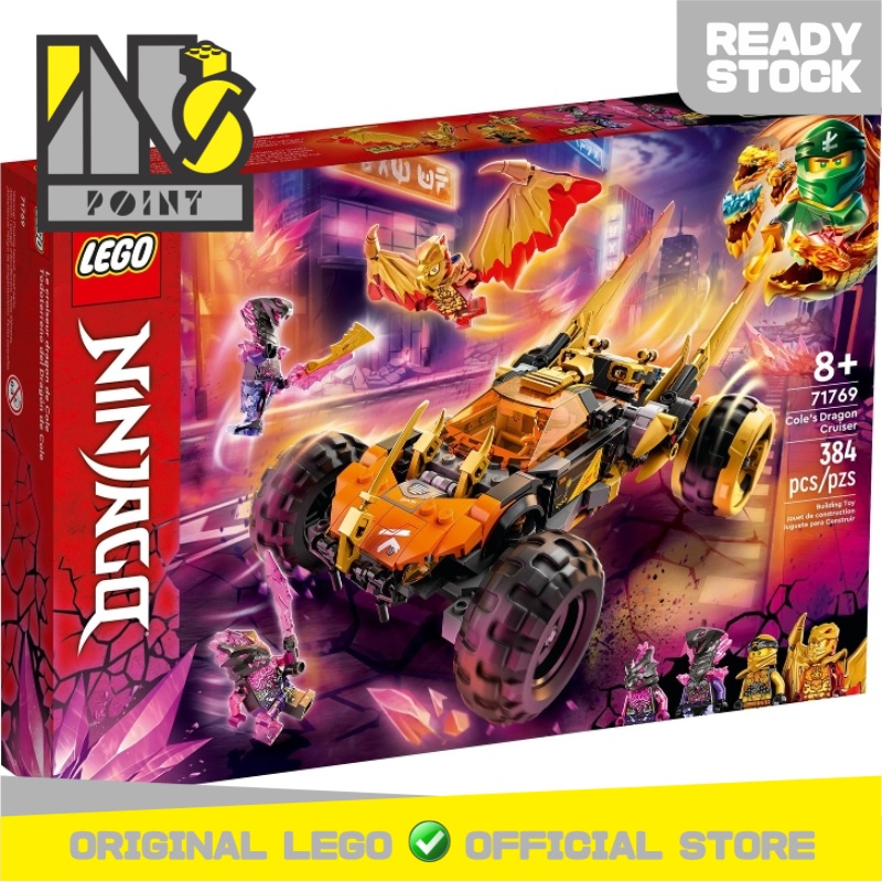 Jual LEGO 71769 - Ninjago - Cole'S Dragon Cruiser | Shopee Indonesia