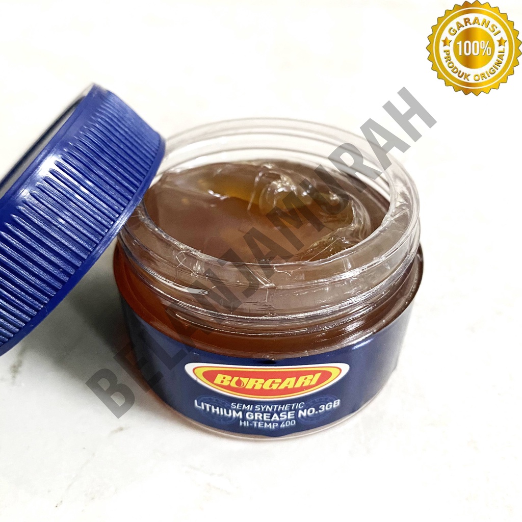 Jual Grease Gemuk Stempet Burgari / Lithium Hi-Temp 400 Grease Burgari Tahan Panas 90gr | Shopee ...