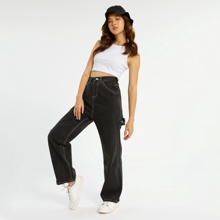 Jual REKOMENDASI|| Jeans 8803 - HW BAGGY JEANS | Shopee Indonesia