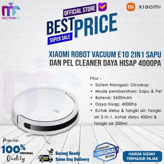 Jual Xiaomi Robot Vacuum E10 2in1 Sapu dan Pel Cleaner Daya Hisap ...