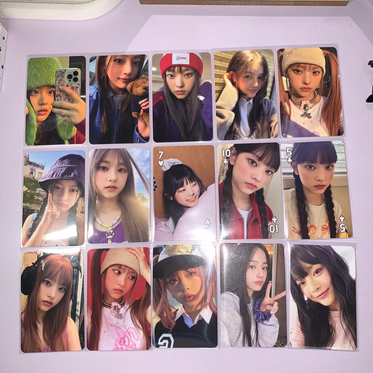 Jual (W♥9A㊚) (BACA DESKRIPSI) READY STOCK PC PHOTOCARD NEWJEANS ALBUM WEVERSE VER B A C HANNI ...