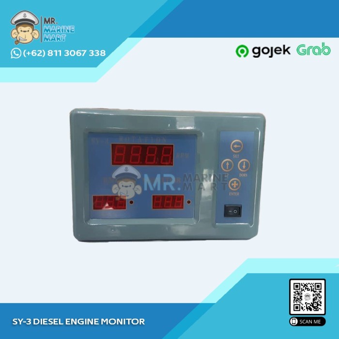 Jual Diesel Engine Monitor SY-3 Indikator Mesin Diesel Kapal | Shopee ...