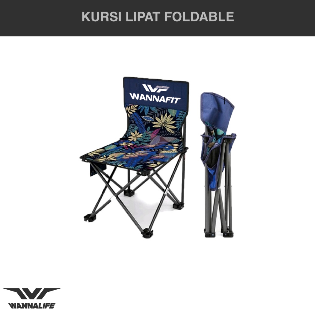 Jual Pasti Ready Kursi Lipat Foldable Wannafit Camping Kursi Lipat Outdoor Portable Kursi Gunung ...
