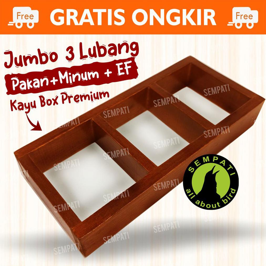 Jual New TEMPAT MAKAN BURUNG MERPATI WADAH PAKAN MINUM BURUNG KOTAK ...
