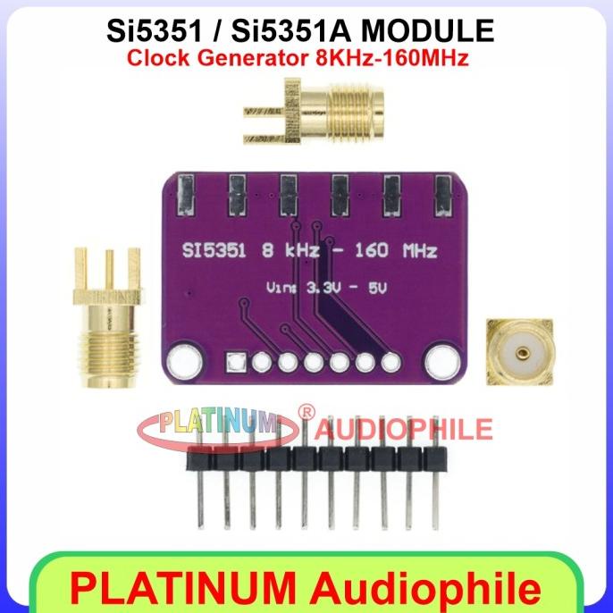 Jual Dapat Mini Gold Special Promo Si5351 Si5351A Signal Clock ...